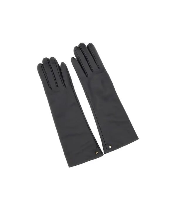 GIANNI CHIARINI Logo-rivet Leather Gloves