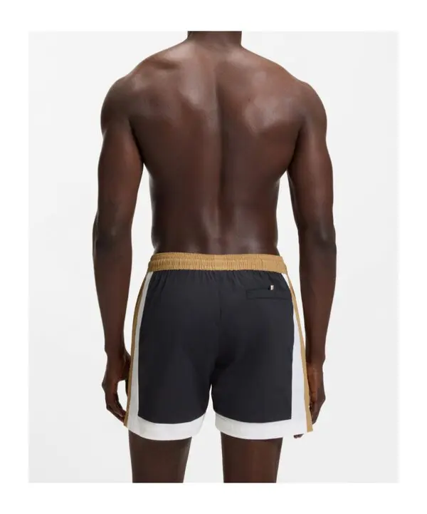 Hugo Boss Logo-printed Swim Shorts