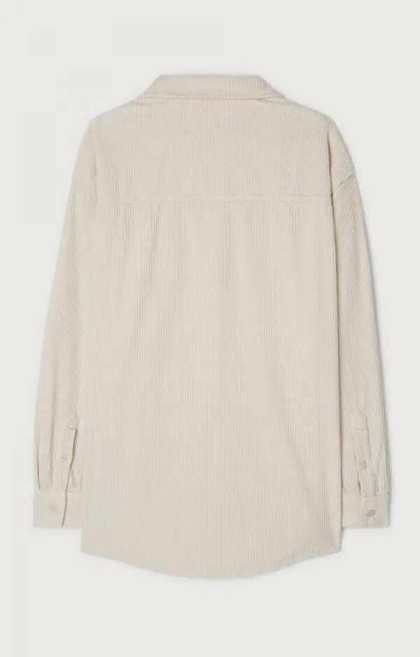 American Vintage Corduroy Shirt - White