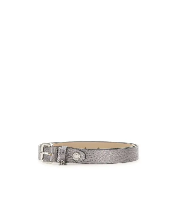 GIANNI CHIARINI Leather Belt With Charm