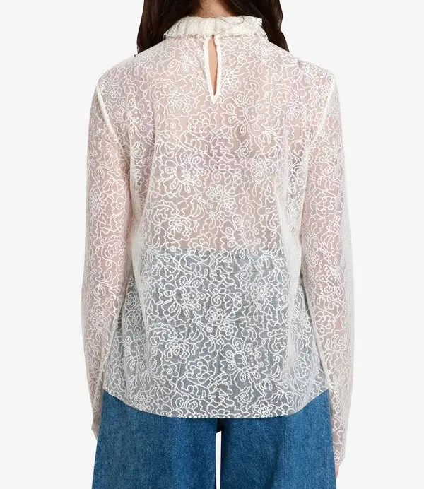 Philosophy Di Lorenzo Serafini Bow Knot Embroidered Blouse