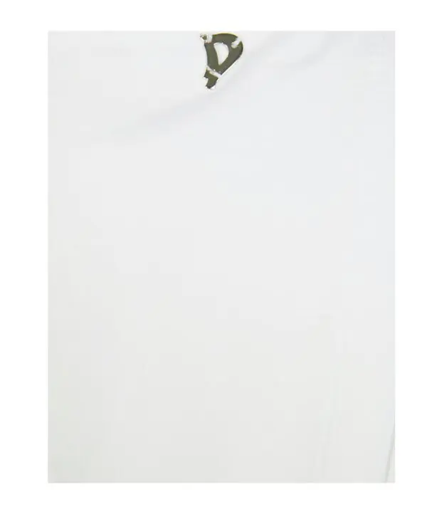 DONDUP Round Neck Sleeveless T-shirt With Metal Logo