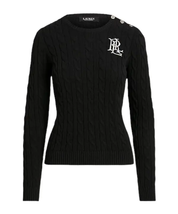 Ralph Lauren Logo Embroidered Knitted Jumper