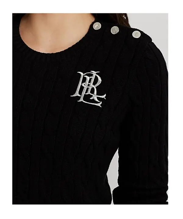 Ralph Lauren Logo Embroidered Knitted Jumper