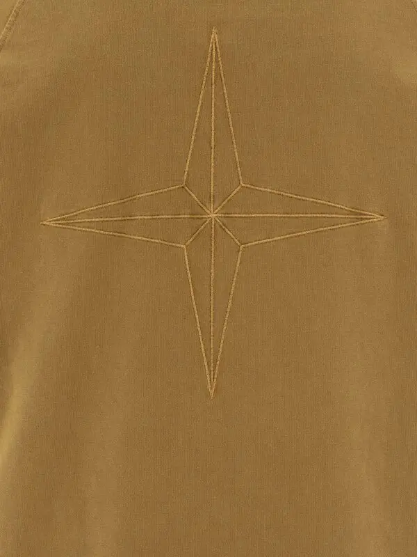 Stone Island Logo-print Cotton Hoodie