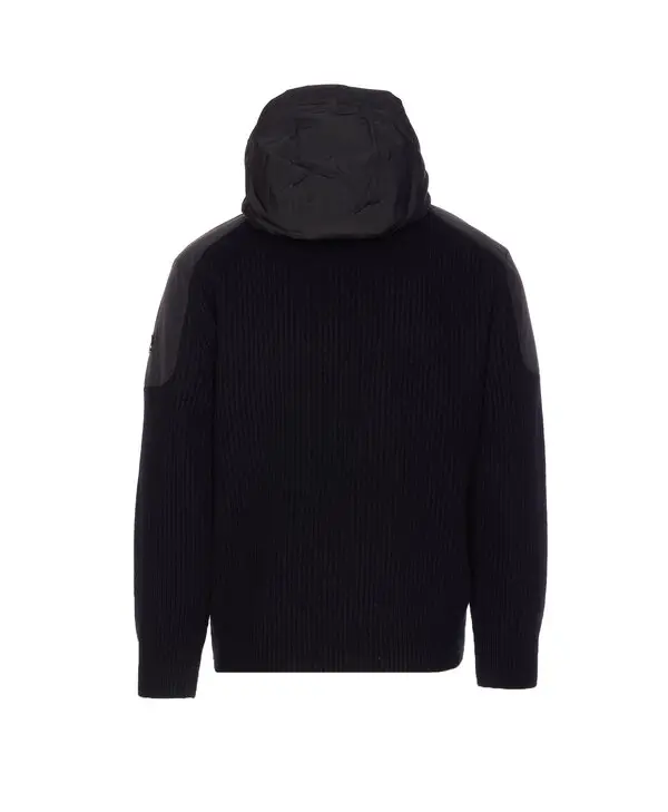 Moose Knuckles Ribbed-panel Quilted Padded Jacket