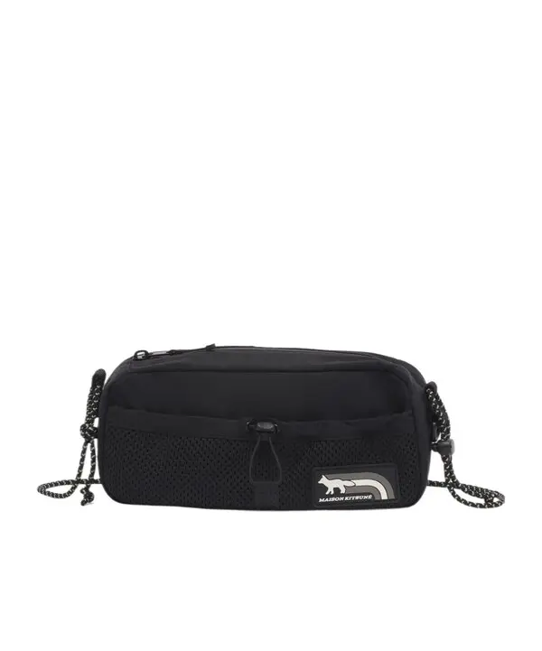 Maison Kitsuné Flash Fox Crossbody Bag - Black