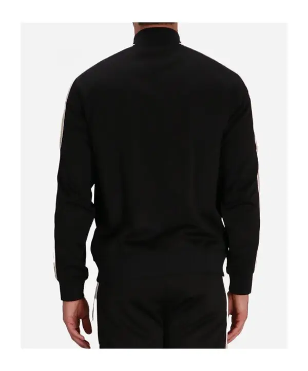 Karl Lagerfeld Zip-up Track Jacket With Stripe Detail