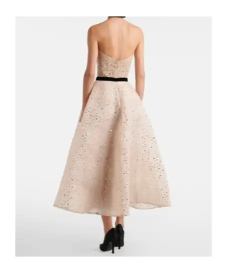 Monique Lhuillier Embellished Cocktail Dress