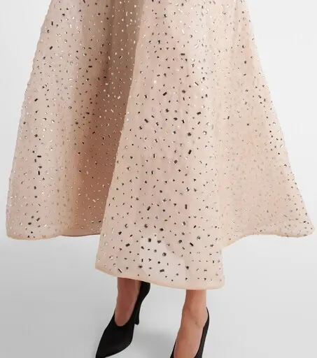 Monique Lhuillier Embellished Cocktail Dress