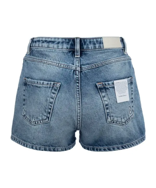 ICON DENIM LOS ANGELES Distressed Shorts