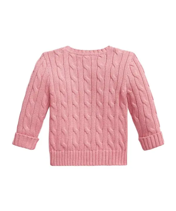 Polo Ralph Lauren Cable-knit Buttoned Sweater