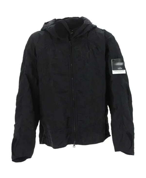 Stone Island Crinkle-finish Hooded Jacket