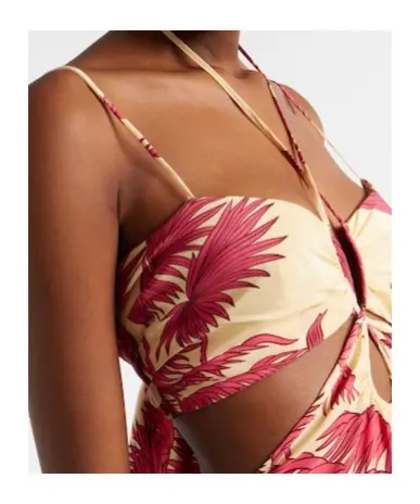 Johanna Ortiz Printed Silk Maxi Dress