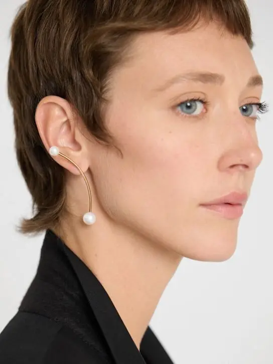 Sophie Bille Brahe Stellari Grande Pearl Earring