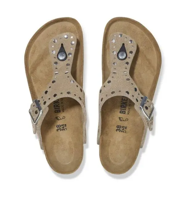 BIRKENSTOCK Gizeh Rivet Studded Sandals
