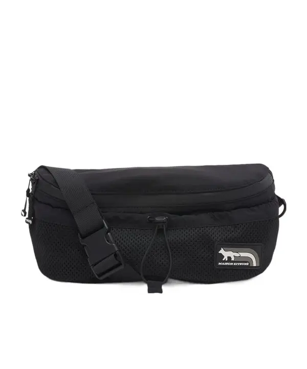 Maison Kitsuné Flash Fox Belt Bag - Black