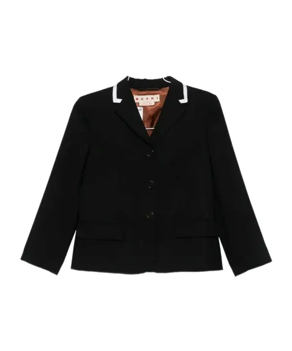 Marni Long Sleeve Wool Jacket
