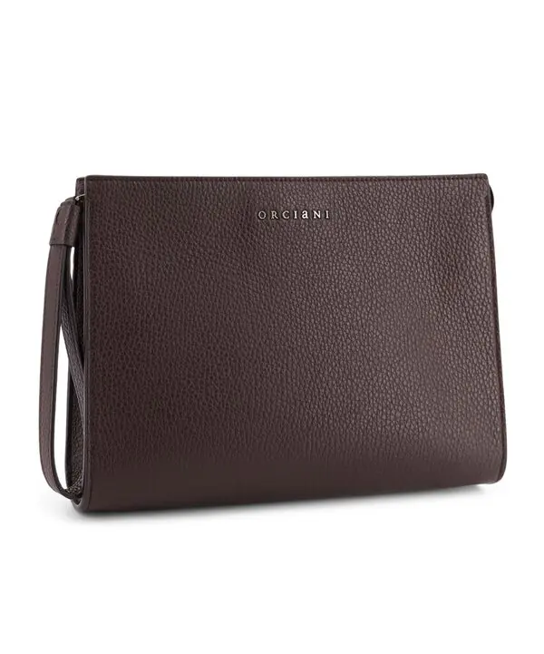 ORTIGNI Ebony Zip Wristlet Bag
