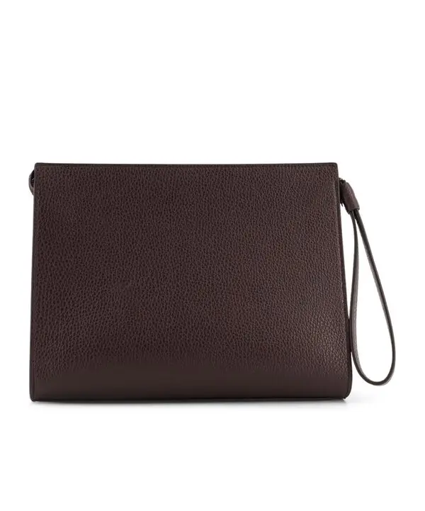 ORTIGNI Ebony Zip Wristlet Bag