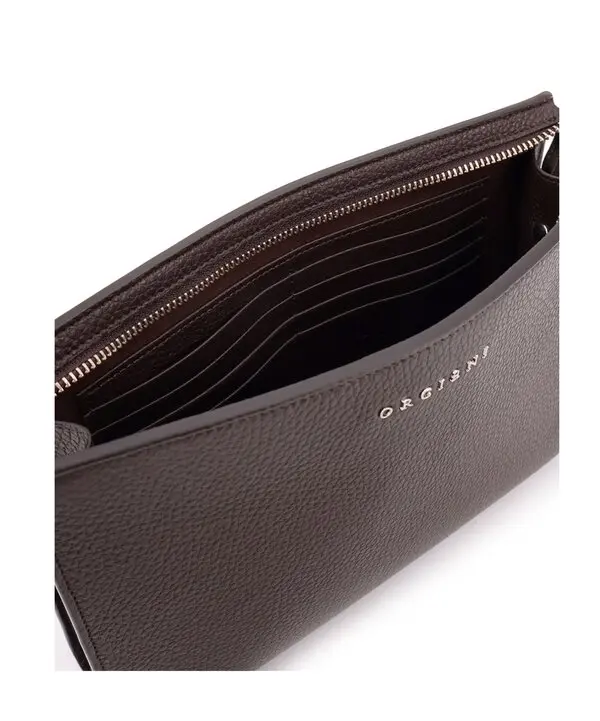 ORTIGNI Ebony Zip Wristlet Bag