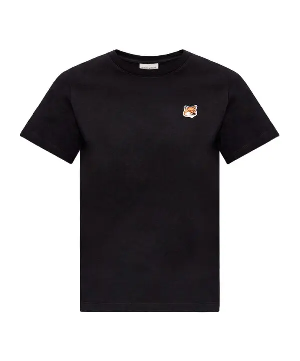Maison Kitsuné Fox Head Patch Crewneck T-shirt