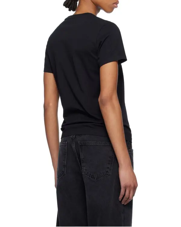 Maison Kitsuné Fox Head Patch Crewneck T-shirt