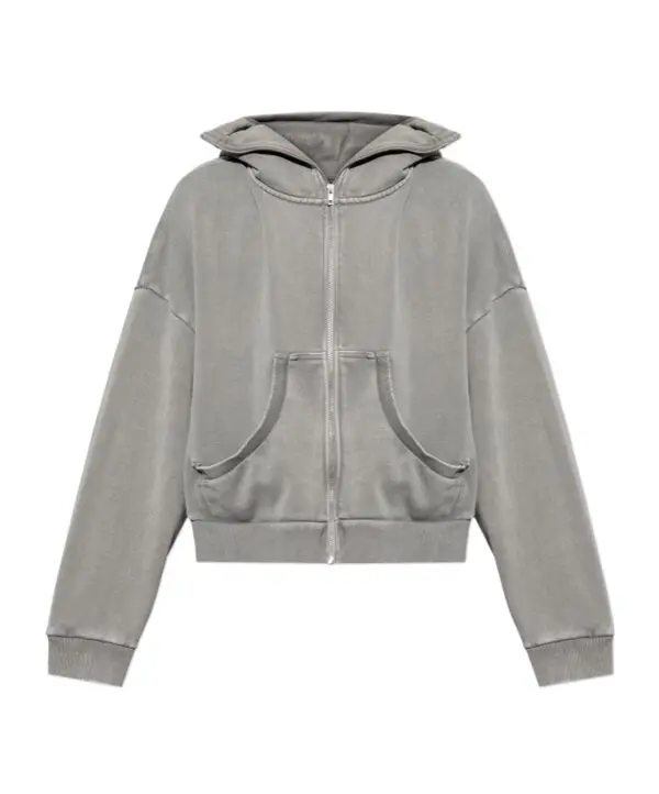 ENTIRE STUDIOS Zip-fastening Cotton Hoodie - Gray