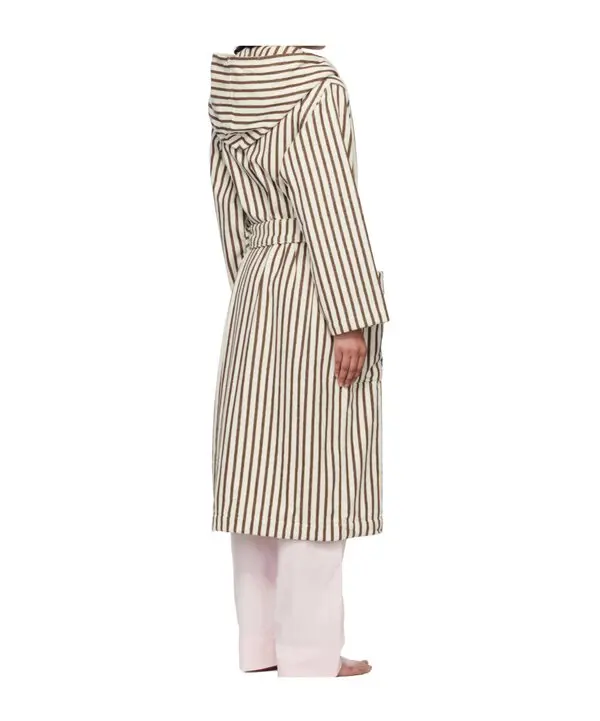 TEKLA Terrycloth Hooded Bathrobe