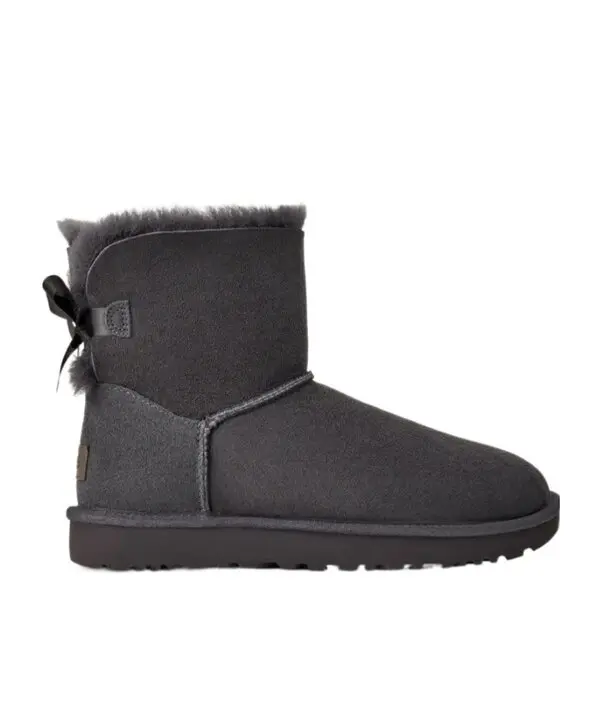UGG Bailey Bow Ii Sheepskin Boots - Obsidian
