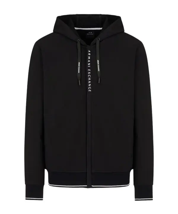 Armani Exchange Logo-print Zip-up Hoodie