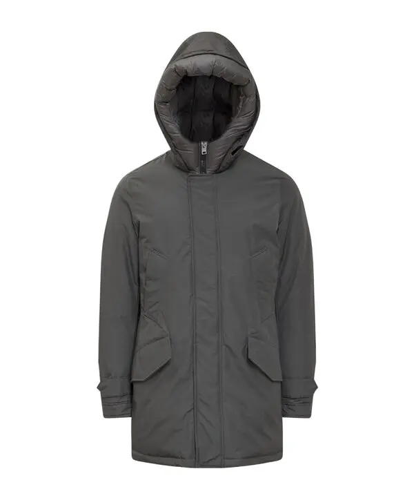 Woolrich Polar Hooded Padded Parka - Black