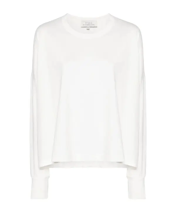 Studio Nicholson Oversized Long Sleeve T-shirt - No