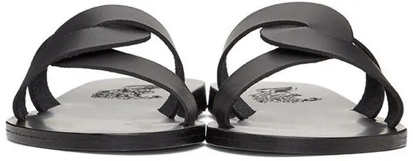 ANCIENT GREEK SANDALS Desmos Crossover Leather Sandals