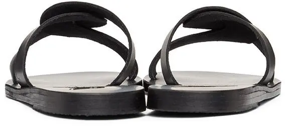 ANCIENT GREEK SANDALS Desmos Crossover Leather Sandals