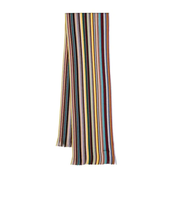 Paul Smith Scarf With Stripe Pattern