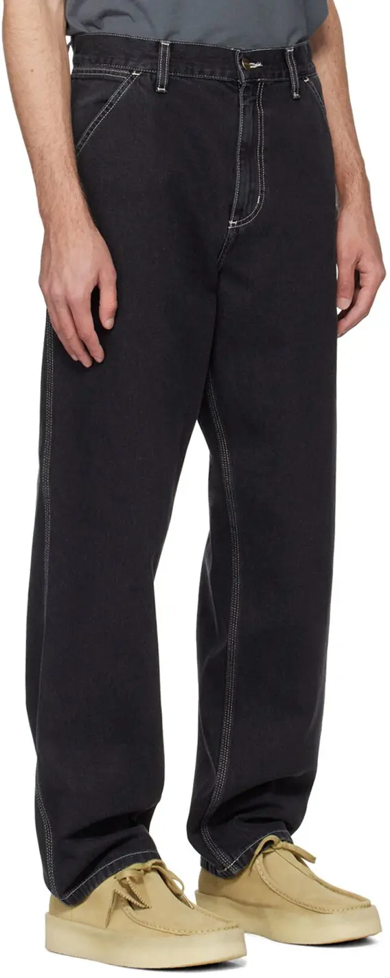 Carhartt Work In Progress Mid-rise Relaxed-fit Jeans