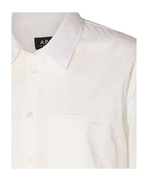 A.p.c. Collared Button-up Shirt