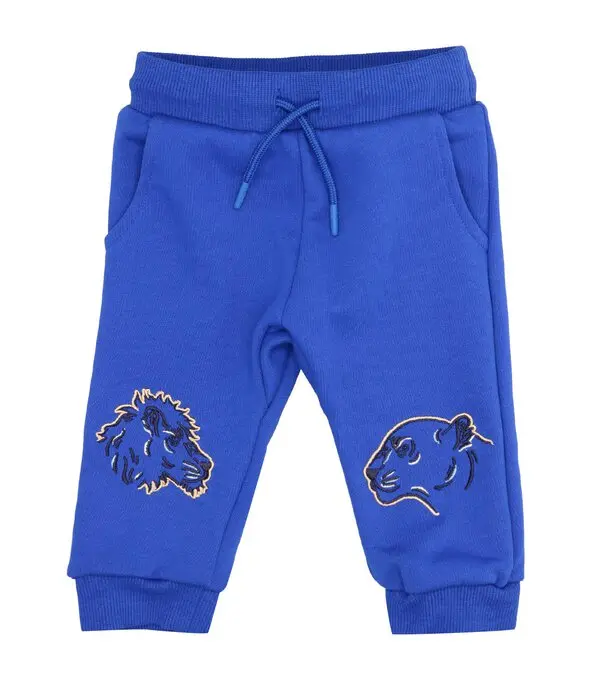 Kenzo Big Cat-embroidered Track Pants