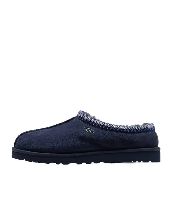 UGG Suede Stitched Slippers - Black