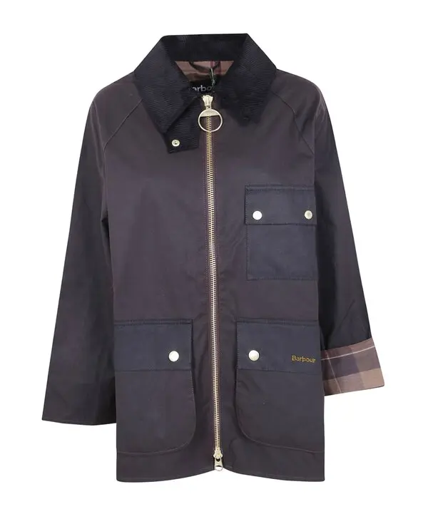 Barbour Luella Cotton Coat - Black