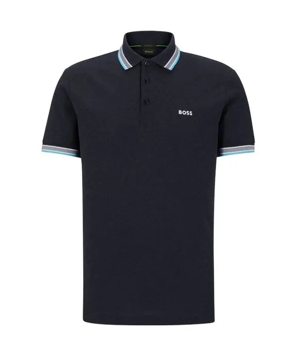 Hugo Boss Short-sleeved Polo Shirt - Navy