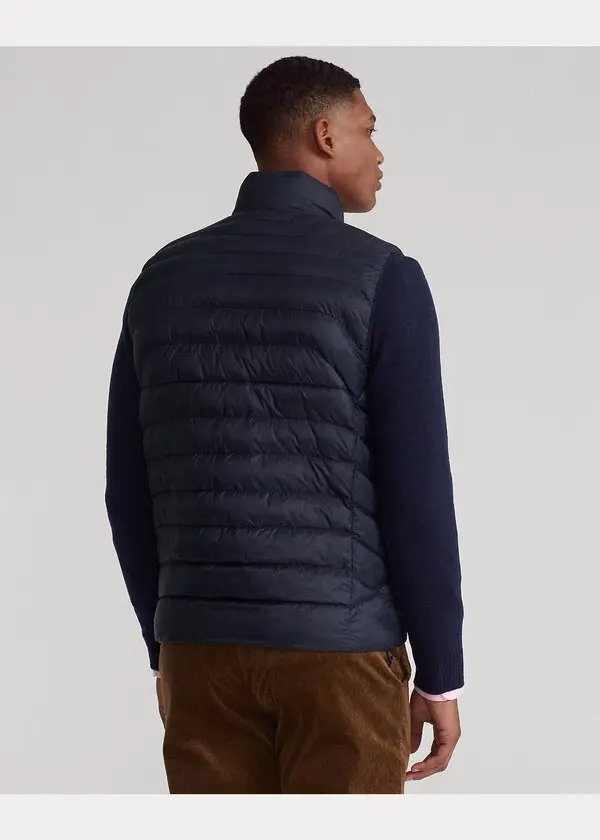 Polo Ralph Lauren Padded Vest With Embroidered Logo