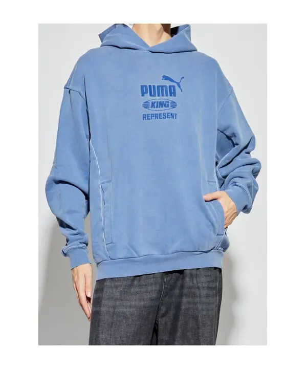 PUMA X Represent Logo Embroderied Hoodie