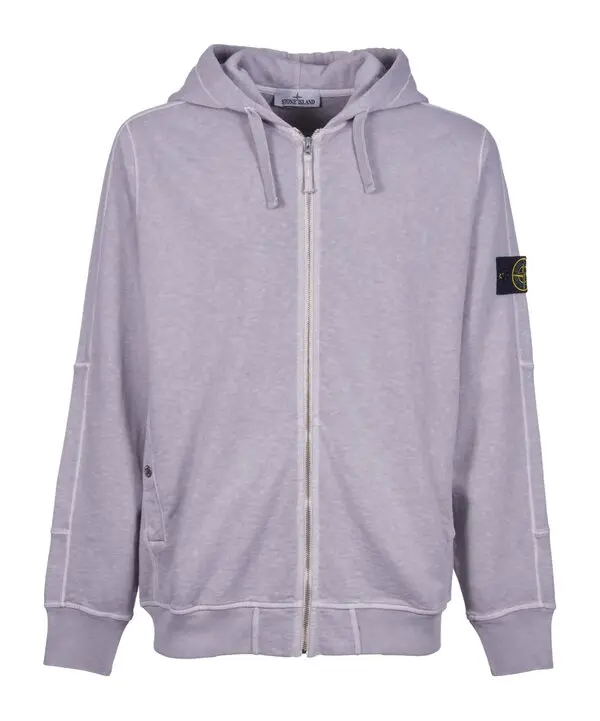 Stone Island Compass-badge Cotton Hoodie