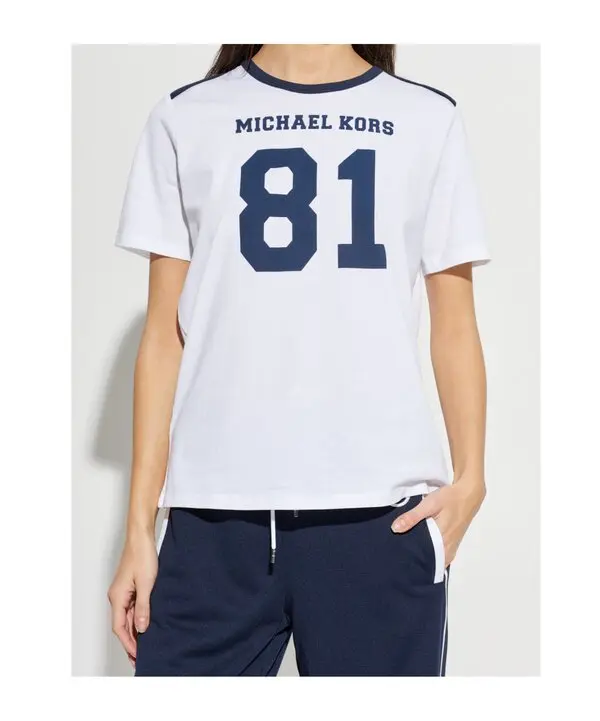 Michael Kors Number-graphic T-shirt