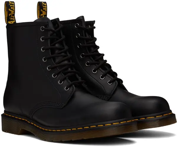 Dr. Martens Logo Lacing And Ankle Boots