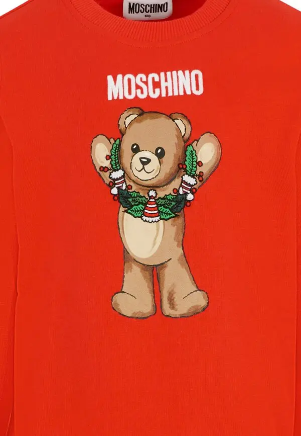 Moschino Bear-motif Sweatshirt