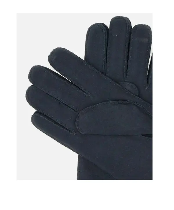 GIANNI CHIARINI Suede Top-stitch Gloves