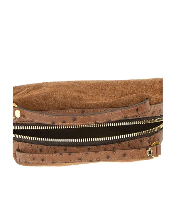 GIANNI CHIARINI Alifa Ostrich-effect Tote Bag